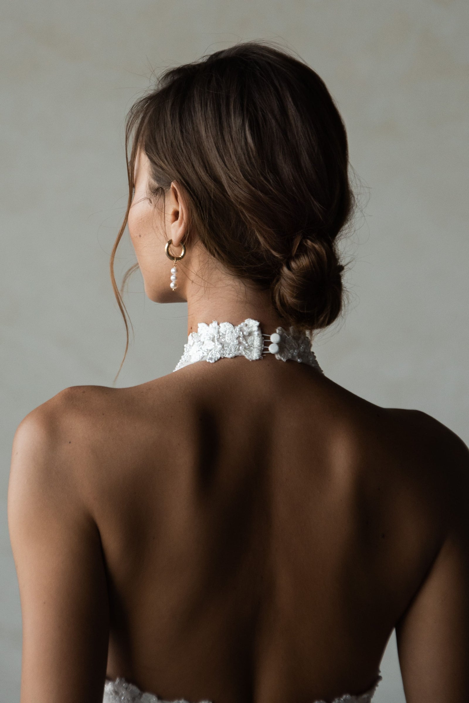 Elegant American Armhole Wedding Dress with Handmade 3D Flower Detaili ...